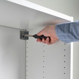 IKEA LASTARE Korpus wandmontiert mit T&uuml;ren