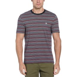 Original Penguin - T-Shirt f&uuml;r Herren, Rundhalsausschnitt, Jersey (Dunkel Saphirblau)