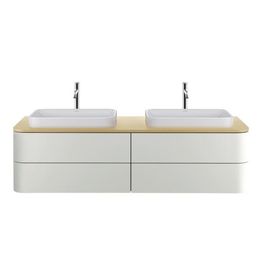 Duravit Happy D.2 Plus Konsole Mediterrane Eiche Matt 1600x550x16 mm - HP032HB7171 HP032HB7171