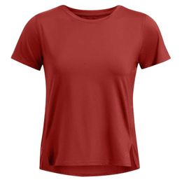 Under Armour - "Launch" T-Shirt f&uuml;r Damen, Rundhalsausschnitt, Regul&auml;r (Orange)