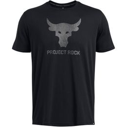 Under Armour - "Project Rock Payoff" T-Shirt f&uuml;r Herren (Schwarz)