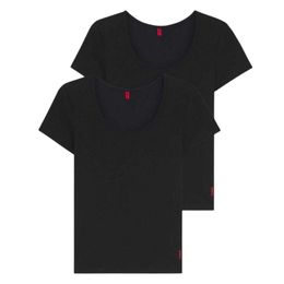 Hugo - T-Shirt f&uuml;r Damen (2er-Pack) (Schwarz)