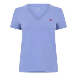 Levi's Levis - "Perfect" T-Shirt f&uuml;r Damen, V-Ausschnitt (Blau)