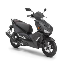 Luxxon F18 Motoroller - City Roller mit 50 ccm - 2,9 PS f&uuml;r max 45 km/h, schwarz-matt