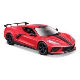 Maisto 1:24 Corvette ZR1 Coupe rot Die Cast Modellauto mit beweglichen T&uuml;ren f&uuml;r Sammler und Auto-Fans