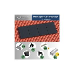 Montageset PremiumLine Schr&auml;gdach f&uuml;r 4 Module