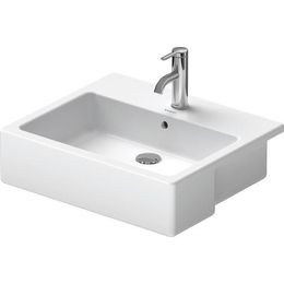 Duravit Vero Halbeinbauwaschtisch Wei&szlig; Hochglanz 550 mm - 0314550000 0314550000