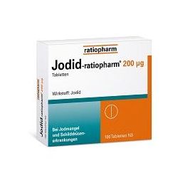 JODID-ratiopharm 200 &micro;g Tabletten 100 St