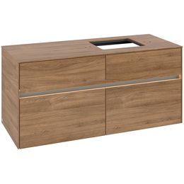 Villeroy & Boch Villeroy & Boch Waschtischunterschrank Collaro C130B0 1200x548x500mm mit Beleuchtung Kansas Oak C130B0RH