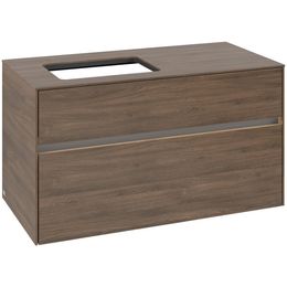 Villeroy & Boch Villeroy & Boch Waschtischunterschrank Collaro C110B0 1000x548x500mm mit Beleuchtung Arizona Oak C110B0VH