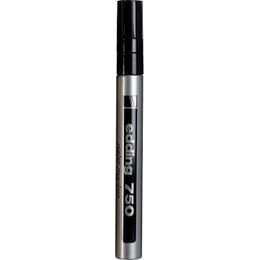 Edding Lackmarker 750, 2-4 mm, silber, 10 St&uuml;ck