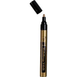 Edding Lackmarker 750, 2-4 mm, gold, 10 St&uuml;ck