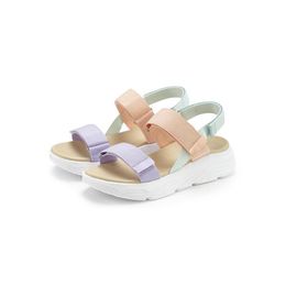 Vivance Sandale 'Sandalette, Pantolette, Sommerschuhe, Riemchensandale' gr&uuml;n Gr. 39 f&uuml;r Damen