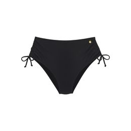 Lascana Highwaist-Bikini-Hose 'Ronda' schwarz Gr. 38. Nachhaltig.