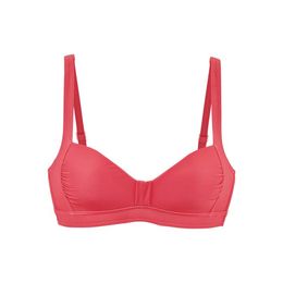 Lascana Bandeau-Bikini-Top 'Ronda' orange Gr. 40 Cup B. Mit Seitlichen St&auml;bchen Und Ohne B&uuml;gel