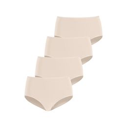 Lascana Taillenslip beige Gr. 44/46 f&uuml;r Damen. K&ouml;rpernah. Nachhaltig.