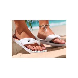 Venice Beach Badezehentrenner 'Salsa' wei&szlig; Gr. 43 f&uuml;r Damen