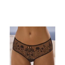 Lascana Stringpanty 'Maria' schwarz Gr. 48/50 f&uuml;r Damen. Figurbetont