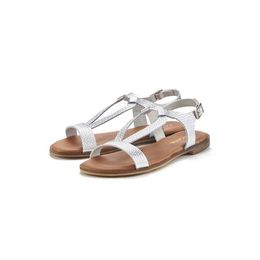 Lascana Sandale 'Sommerschuh' grau Gr. 36 f&uuml;r Damen