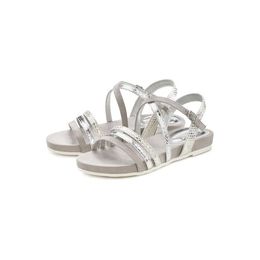 Lascana Sandale 'Sommerschuh' grau Gr. 41 f&uuml;r Damen