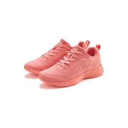ELBSAND Sneaker 'Freizeitschuh, Halbschuh, Turnschuh' peach Gr. 36 f&uuml;r Damen. Mit Logoschriftzug
