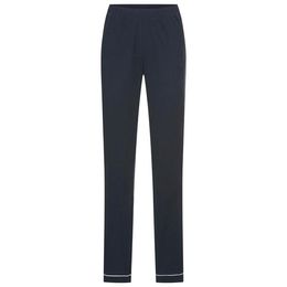 Lascana Pyjamahose schwarz Gr. 32/34 f&uuml;r Damen. Basic. Nachhaltig.