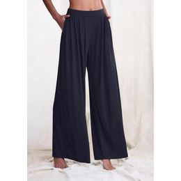 Lascana Schlupfhose 'Extra Weit' schwarz Gr. 40/42 f&uuml;r Damen. Weit. Nachhaltig.