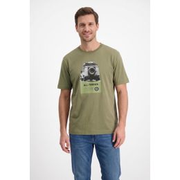 T-Shirt BOSS Orange "Te Wagon", Jungen, Gr. XXL, gr&uuml;n (open gr&uuml;n342), Single Jersey, Obermaterial: 100% Baumwolle, unifarben, regular fit h&uuml;ftlang, Shirts T-Shirt, mit coolem Fotodruck