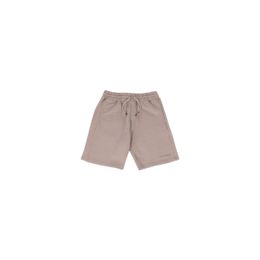 Stoffhose DROPSIZE "Dropsize RIB TAPE SHORTS", Herren, Gr. S, US-Gr&ouml;&szlig;en, simply taupe, 100% Baumwolle, unifarben, normal, Hosen Stoffhose