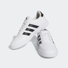 Sneaker adidas Sportswear "BREAKNET 2.0", Herren, Gr. 40, schwarz-wei&szlig; (cloud wei&szlig;, core schwarz, cloud wei&szlig;), Synthetik, Schuhe Sneaker