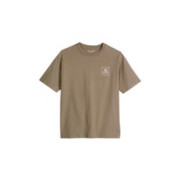 Marc O'Polo T-Shirt MARC O'POLO "mit gro&szlig;em R&uuml;ckenprint", Jungen, Gr. 152, charlston gray, Obermaterial: 100% Baumwolle, unifarben, regular fit, Rundhals, normaler Saum, Shirts T-Shirt
