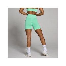 Myprotein MP Damen Tempo Nahtlos Scrunch Shorts - Mintgr&uuml;n - XL