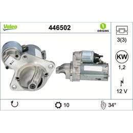 Valeo Starter NEW ORIGINAL PART 446502 f&uuml;r Ford (CHANGAN) Volvo ASIA & OCEANIA