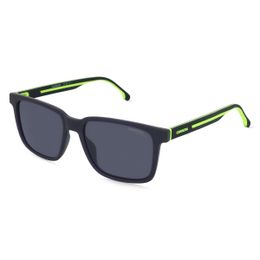 Carrera C SPORT 13/S | Herren-Sonnenbrille | Fassung: Vollrand, Eckig, Kunststoff, Violett Gelb | Glasfarbe: Grau
