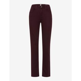 Brax Damen Five-Pocket-Hose Style CAROLA BLACKBERRY VIOLET, dunkles lila, Gr. 34