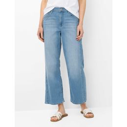 Brax Damen Culotte Style MAINE S USED LIGHT BLUE, denim hellblau, Gr. 40L