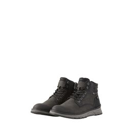 Tom Tailor Herren Wasserdichte Stiefeletten mit F&uuml;tterung, grau, Uni, Gr. 42