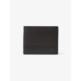 Tom Tailor Herren TTKAI Brieftasche aus Leder, schwarz, Uni, Gr. ONESIZE