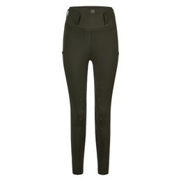 ESKADRON Dynamic Reitleggings Flex Full Grip gr&uuml;n Damen L