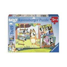 Ravensburger Kinderpuzzle Bluey - Erinnerungen schaffen 3x 49 Teile