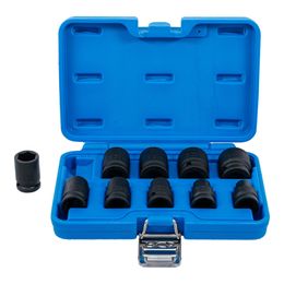BGS-technic BGS Kraft-Steckschl&uuml;ssel-Einsatz-Satz Sechskant 12,5 mm (1/2") SW 3/8" - 15/16" Zollgr&ouml;&szlig;en 10-tlg. ; BGS technic (74296)