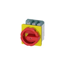 Siemens Dig.Industr. Haupt-/Not-Aus-Schalter 3p. 100A 37kW/400V 3LD2704-0TK53 (3LD27040TK53)