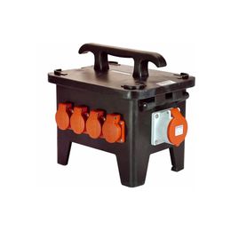 AS Schwabe as-Schwabe Baustellen-Stromverteiler M1 400V aus Vollgummi ; as - Schwabe (4011160605505)