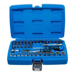 BGS-technic BGS Steckschl&uuml;ssel-Satz Gear Lock Antrieb 6,3 mm (1/4 Zoll) 39 teilig ; BGS technic (2151)