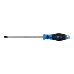 BGS-technic BGS Schraubendreher, Klinge mit Sechskant-Profil Kreuzschlitz PH4 Klingenl&auml;nge 200 mm ; BGS technic (7915)