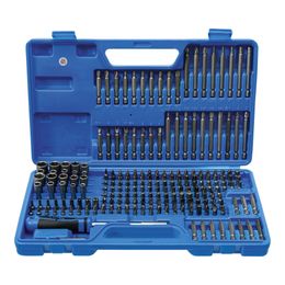 BGS-technic BGS technic Universal-/Sicherheits-Bit-Satz Antrieb Au&Atilde;&Yuml;ensechskant 6,3 mm (1/4 Zoll) 208 teilig aus Stahl mit Bits und Bit-Halter f&uuml;r Schrauben, 20103)