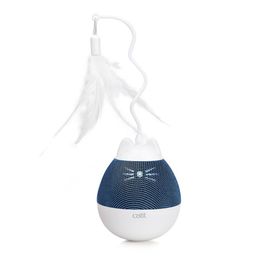 CATIT Pixi Spinner elektronische Maus wei&szlig; und blau
