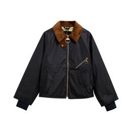 Barbour Wachsjacke Arlene Navy/Ancient (Gr&ouml;&szlig;e: 12)