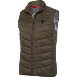 Parforce Active Damen Heizweste RED Oliv (Gr&ouml;&szlig;e: XXL)