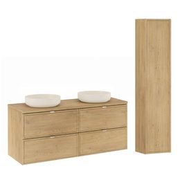 BADM&Ouml;BEL 120cm Elias 2er-Set Holz
